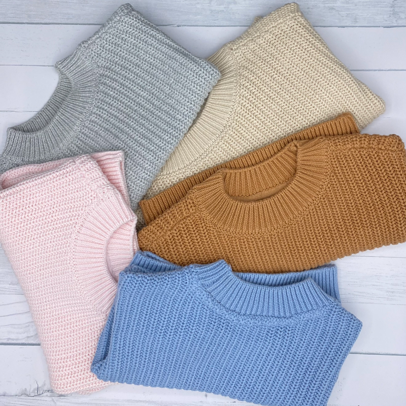 Elle and Leni | Hand Embroidered Knit Jumpers | Personalised Gifts